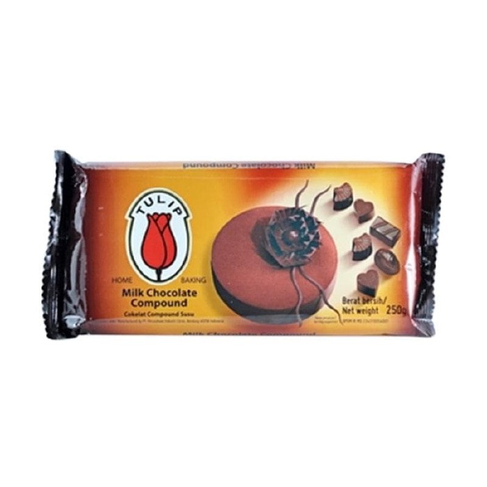 tulip milk chocolate compound 250 gram | Lazada Indonesia