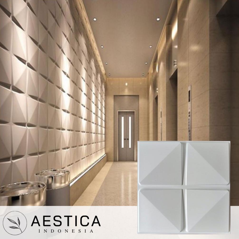 Wallpaper 3D PVC Wall panel Dinding 50 x 50cm & 30 x 30 cm | Dekor ...