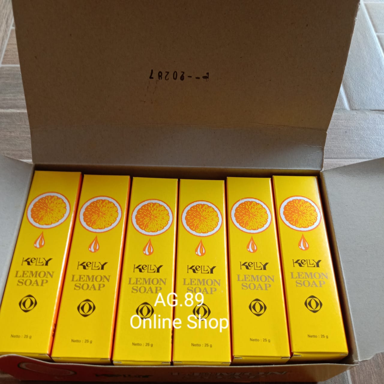 [ PAKET ISI 5 ] - Kelly Sabun Cuci Muka Lemon Soap Perawatan Wajah 25 ...