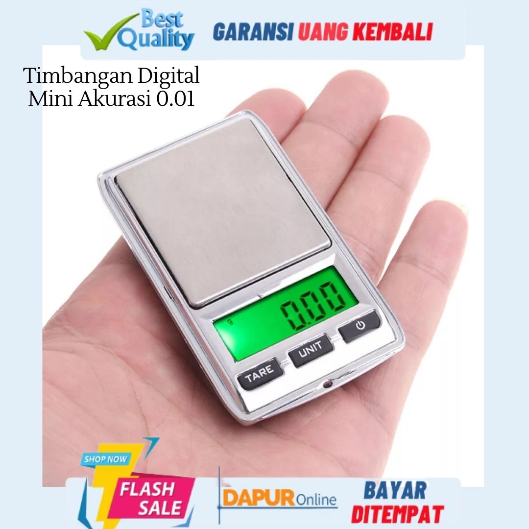 Timbangan Digital Gram Mini Kecil Saku Scale Digital Pocket Akurat ...