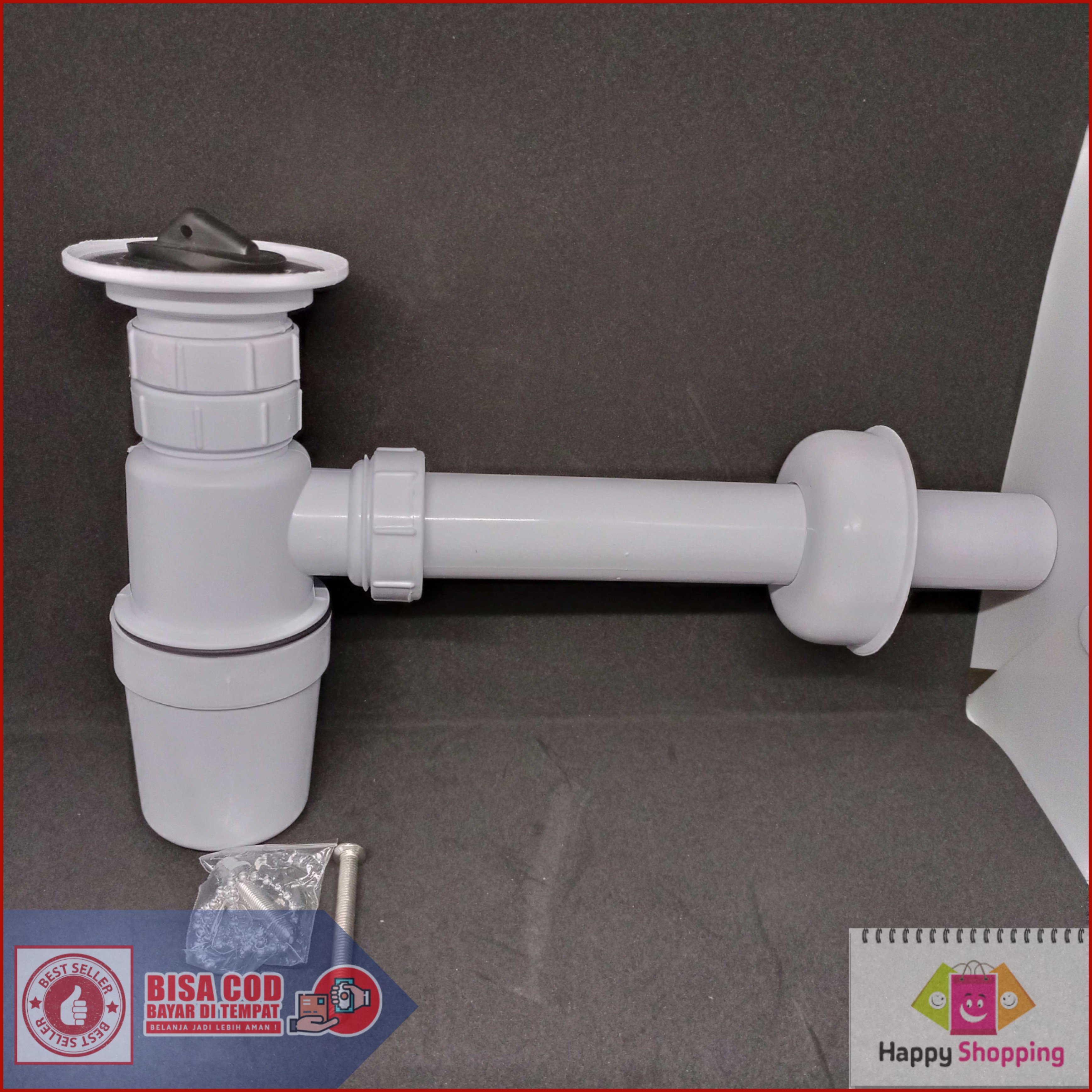 Sivon PVC Pembuangan Air Wastafel Sifon Siphon Murah | Lazada Indonesia