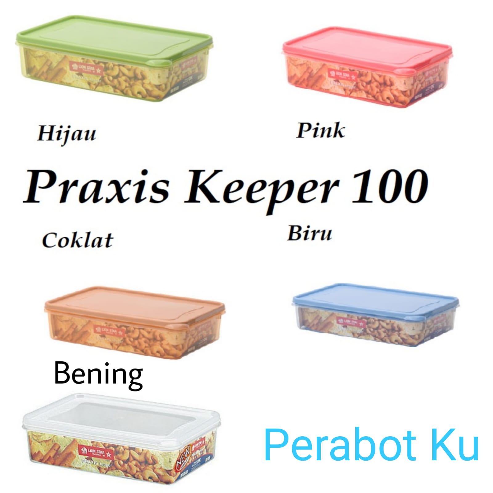 Kotak Makan Lion Star 900 ML - Box Container - Tempat Penyimpanan ...