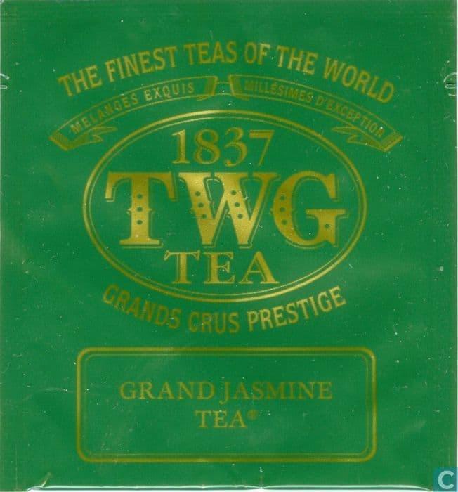 TWG Tea Grand Jasmine Tea / Jasmine Queen Tea / Green Tea Sachet ...