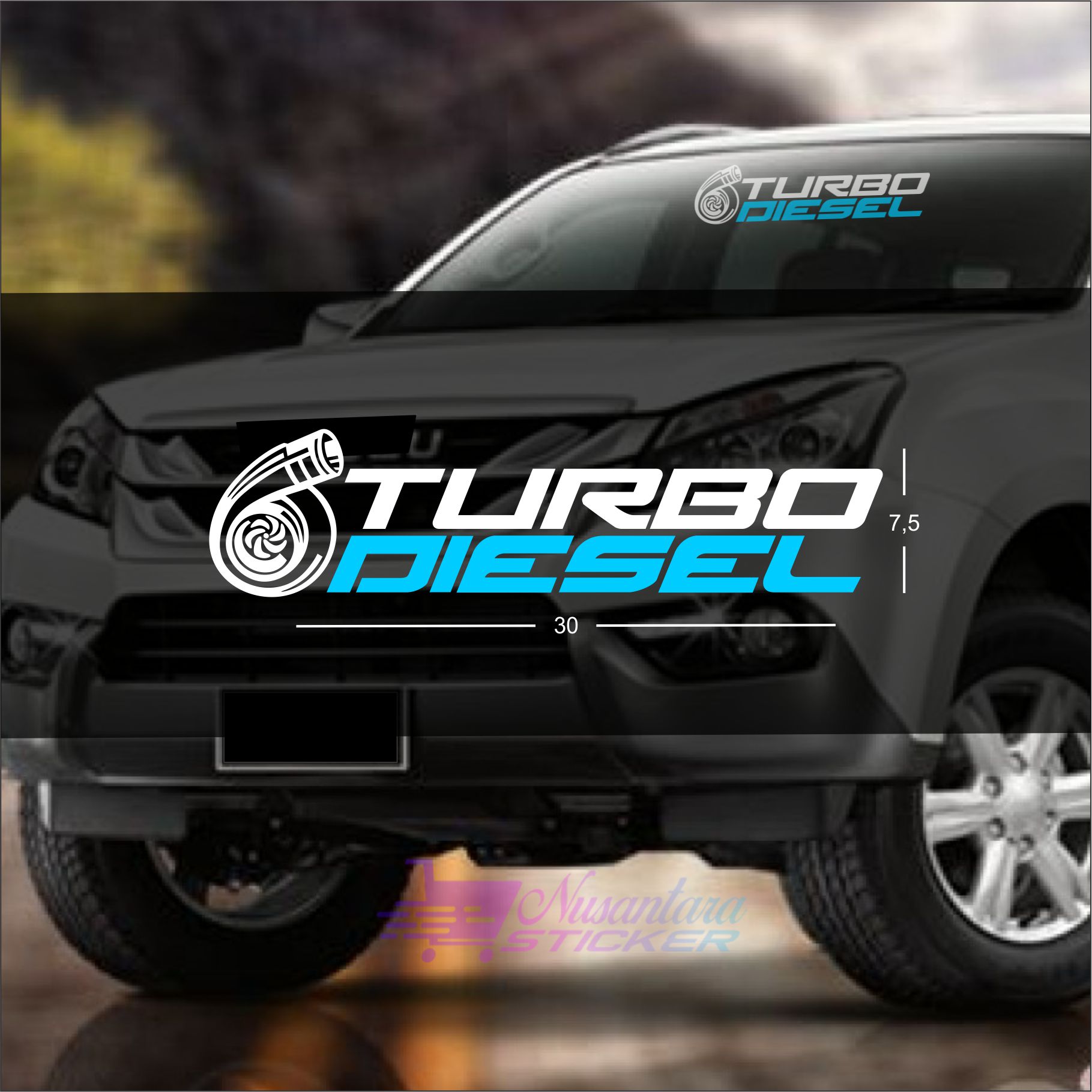 STIKER TURBO DIESEL | Lazada Indonesia