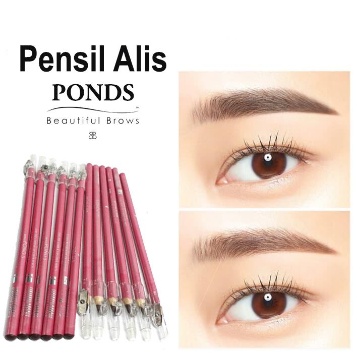 Pensil Alis / Eyeliner / Lip Liner Pencil Pons | Lazada Indonesia