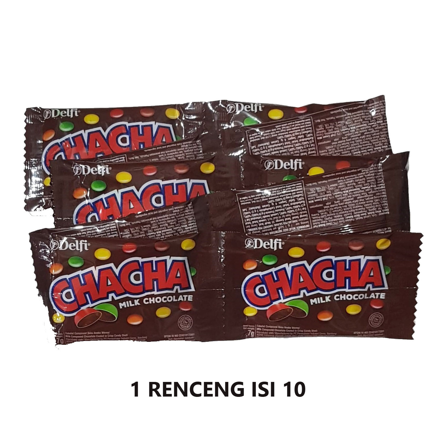 1 RENCENG CHACHA MILK CHOCOLATE ISI 10 | Lazada Indonesia