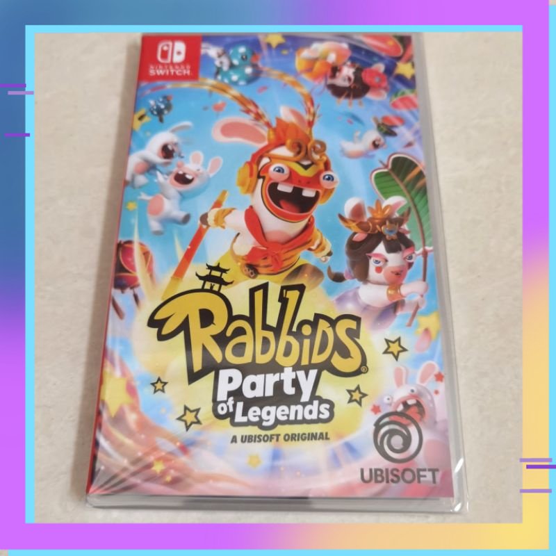 Rabbids Party of Legends Rabbid Legend Nintendo Switch Kaset | Lazada ...