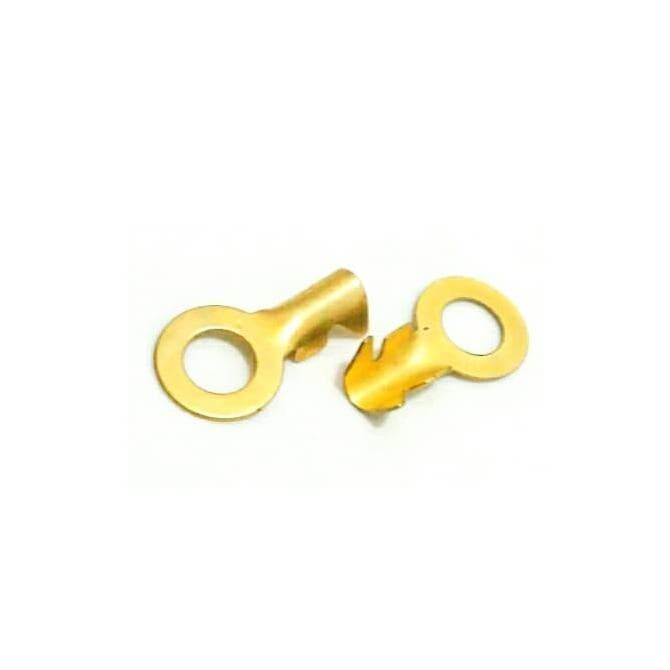 10x Skun Ring kabel Terminal Baut M6 Bulat Diameter 6mm Stud Copper ...