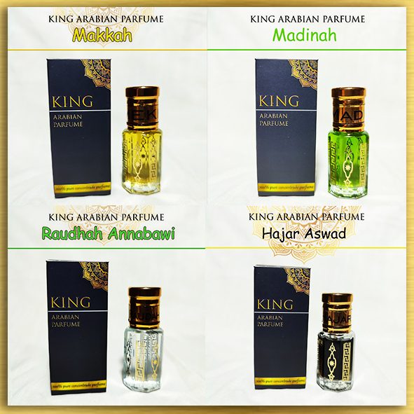 Minyak Parfum Aroma Khas Arabian Makkah Madinah Hajar Aswad Raudhah ...
