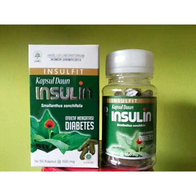 Kapsul Daun Insulin Untuk Mengatasi Diabetes | Lazada Indonesia