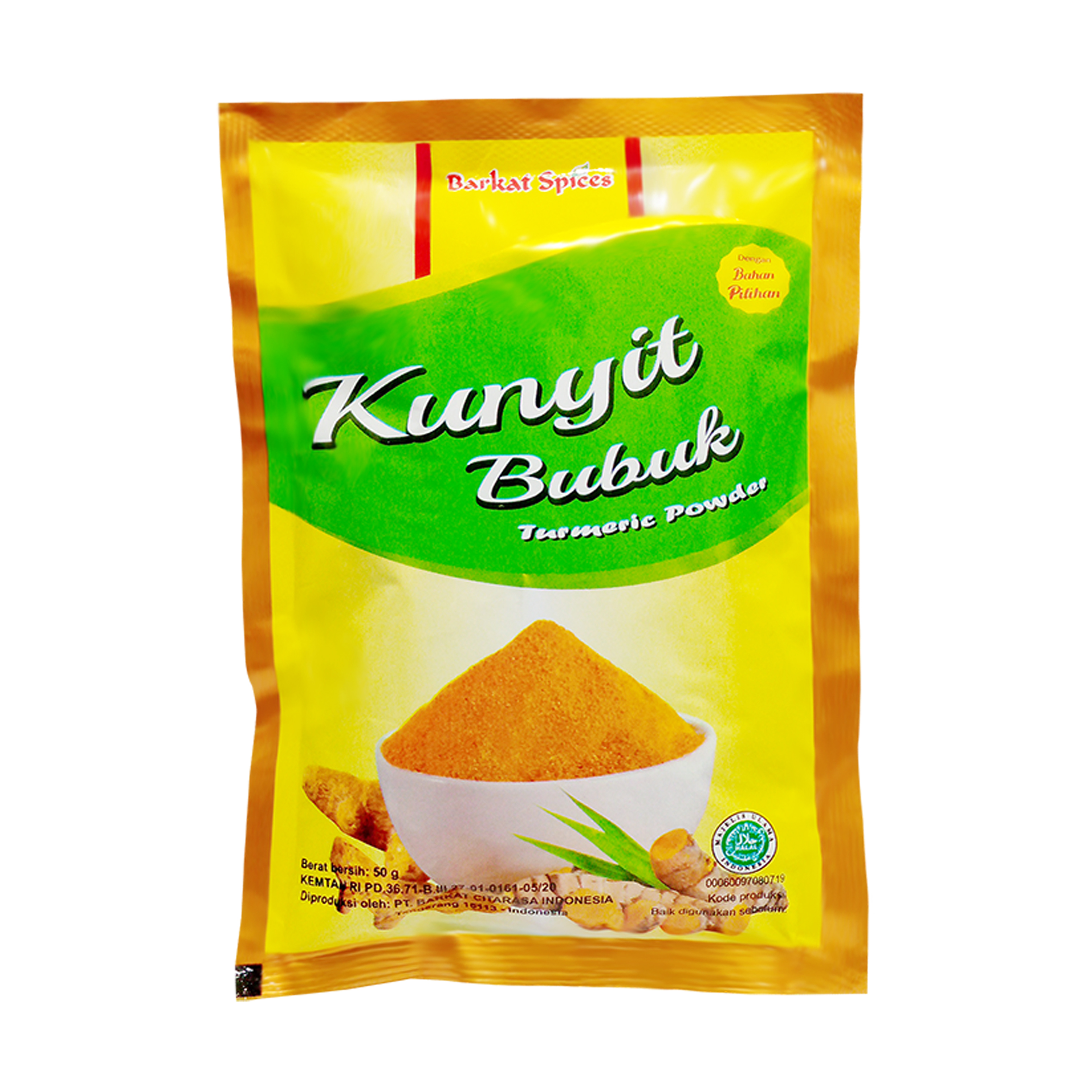 Kunyit Bubuk Barkat 50 gram Original Produk Kualitas Premium Harga 1 ...