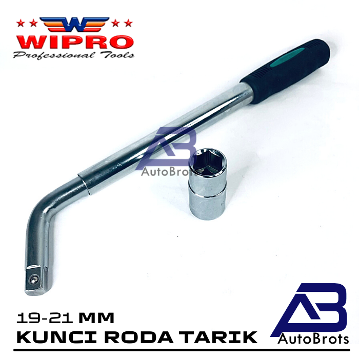 WIPRO Kunci Roda Tarik 19 x 21mm / Wheel Master Wrench CR-V Socket ...