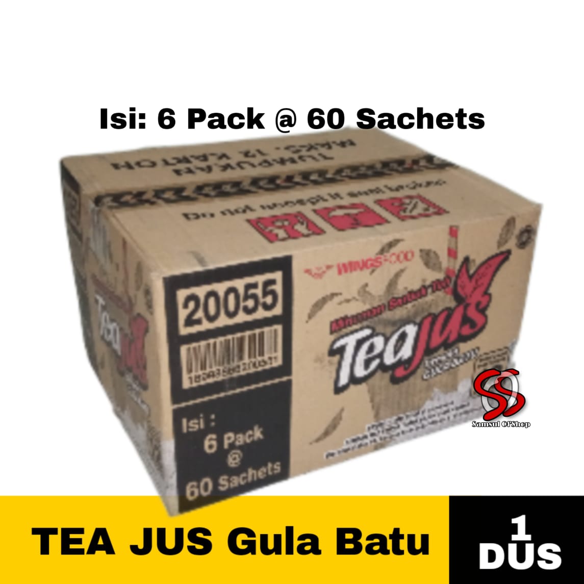 Tea Jus Gula Batu Satu Dus Isi 6 Pack 360 Sachet | Lazada Indonesia