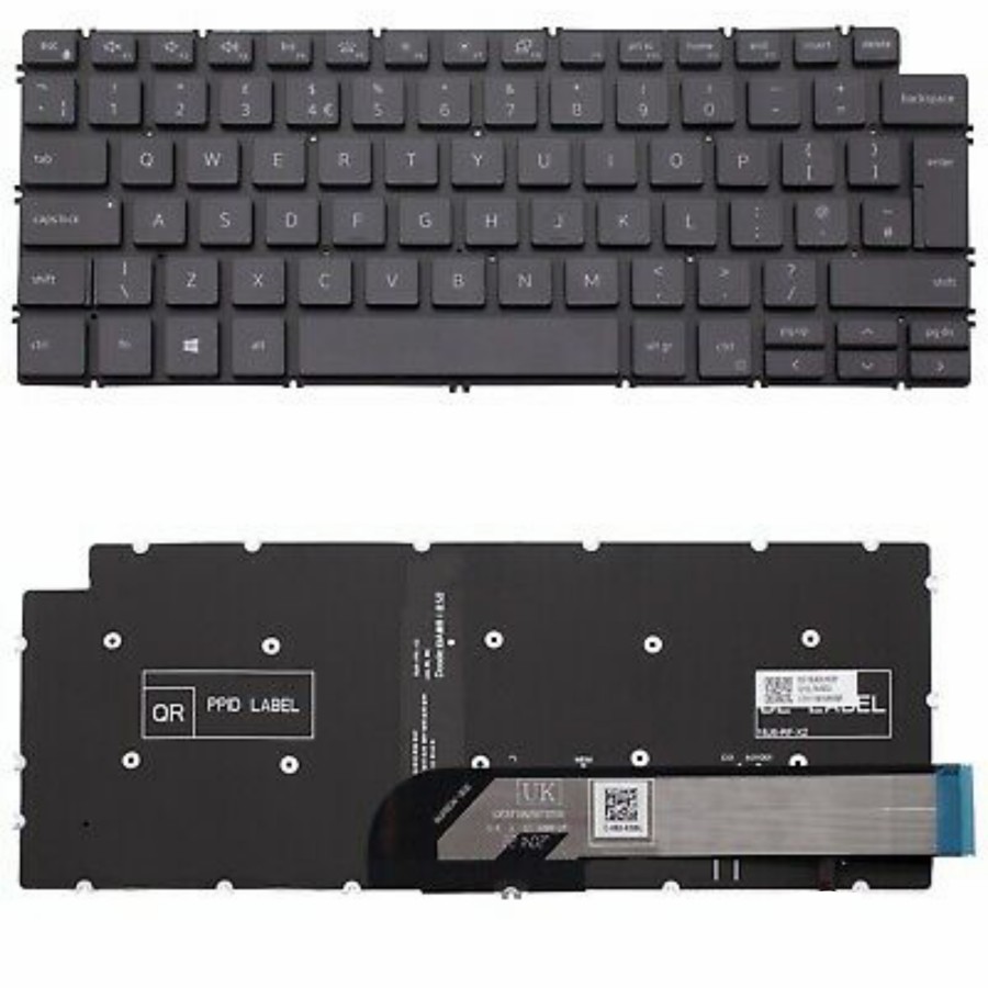 Keyboard Dell Latitude 3410 3311 3301 no backlight BERGARANSI | Lazada ...