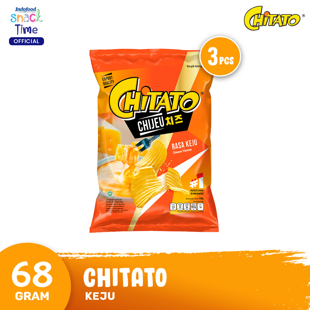 Chitato Keju 68 Gr - 3 Pcs | Lazada Indonesia