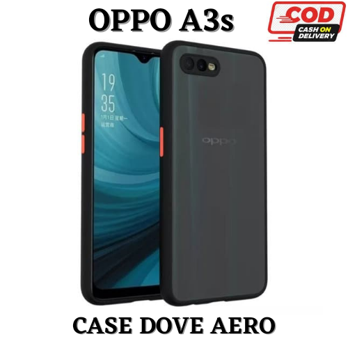 CASE HANDPONE KEREN FOR ( OPPO A3S ) CASE DOVE AERO MATTE TRANSPARAN ...