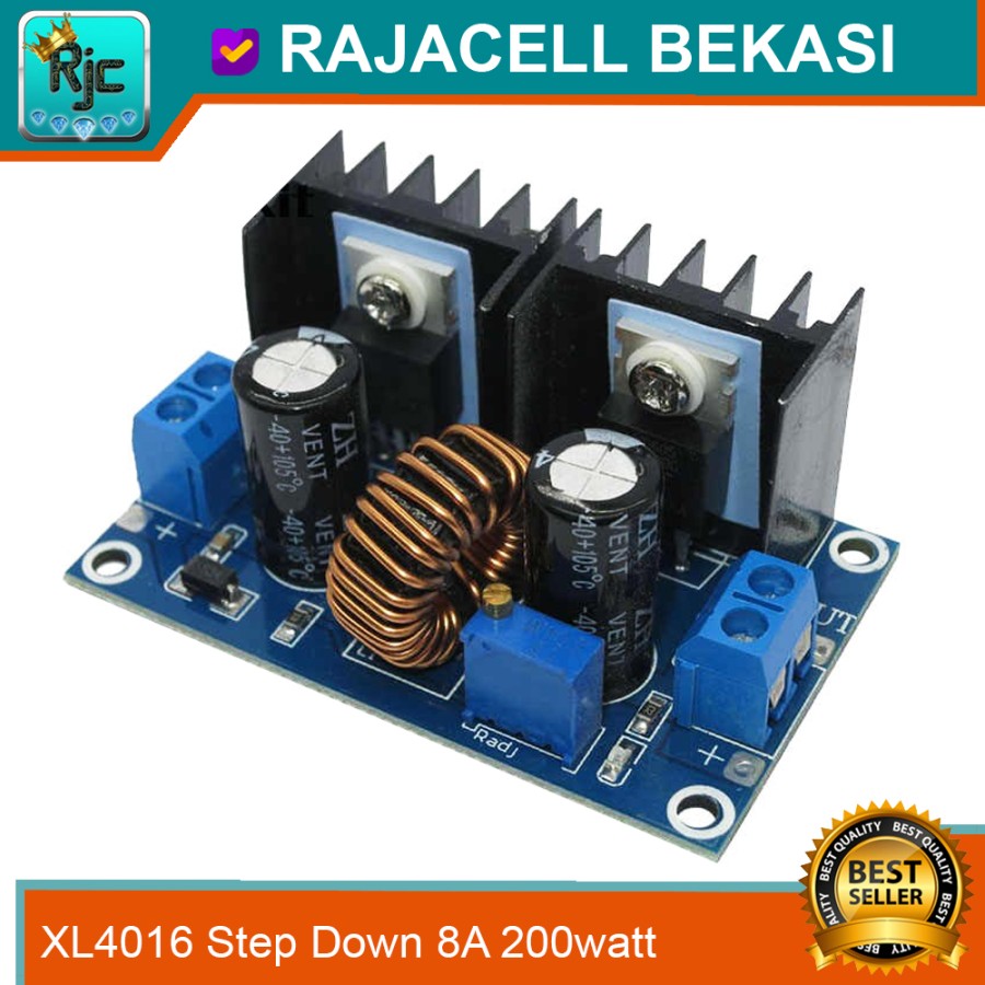 XL4016 Module Stepdown DC-DC Step Down 8A 200W Power Buck Converter | Lazada Indonesia