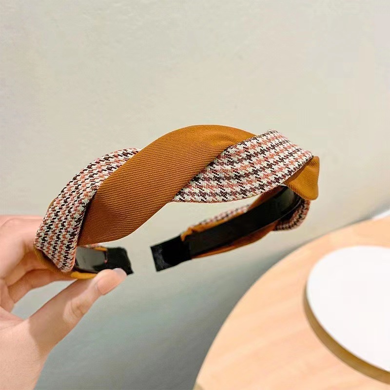 BDO-14 Bando Korea Wanita Twist Headband Bondu Kepang Bandu Lebar Twist ...