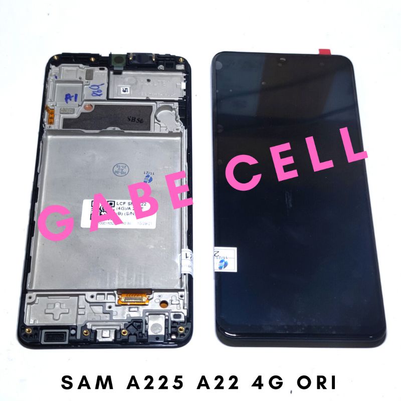 LCD SAMSUNG A225F A22 4G FULLFRAME TOUCHSCREEN ORIGINAL | Lazada Indonesia