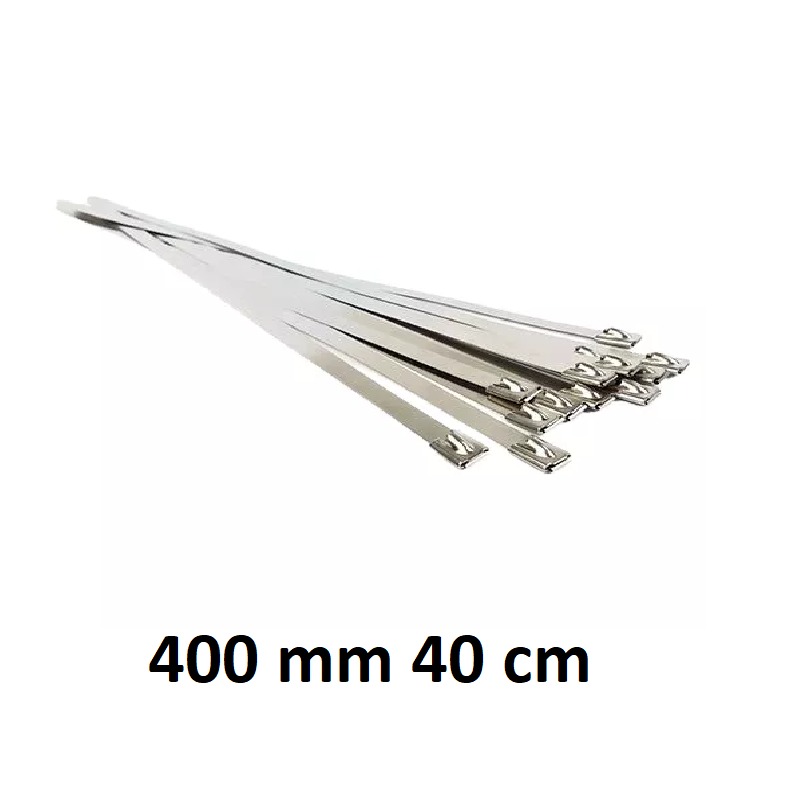 Kabel Cable Ties Tie Besi Stainless Steel Pengikat Knalpot Klem 40 cm ...