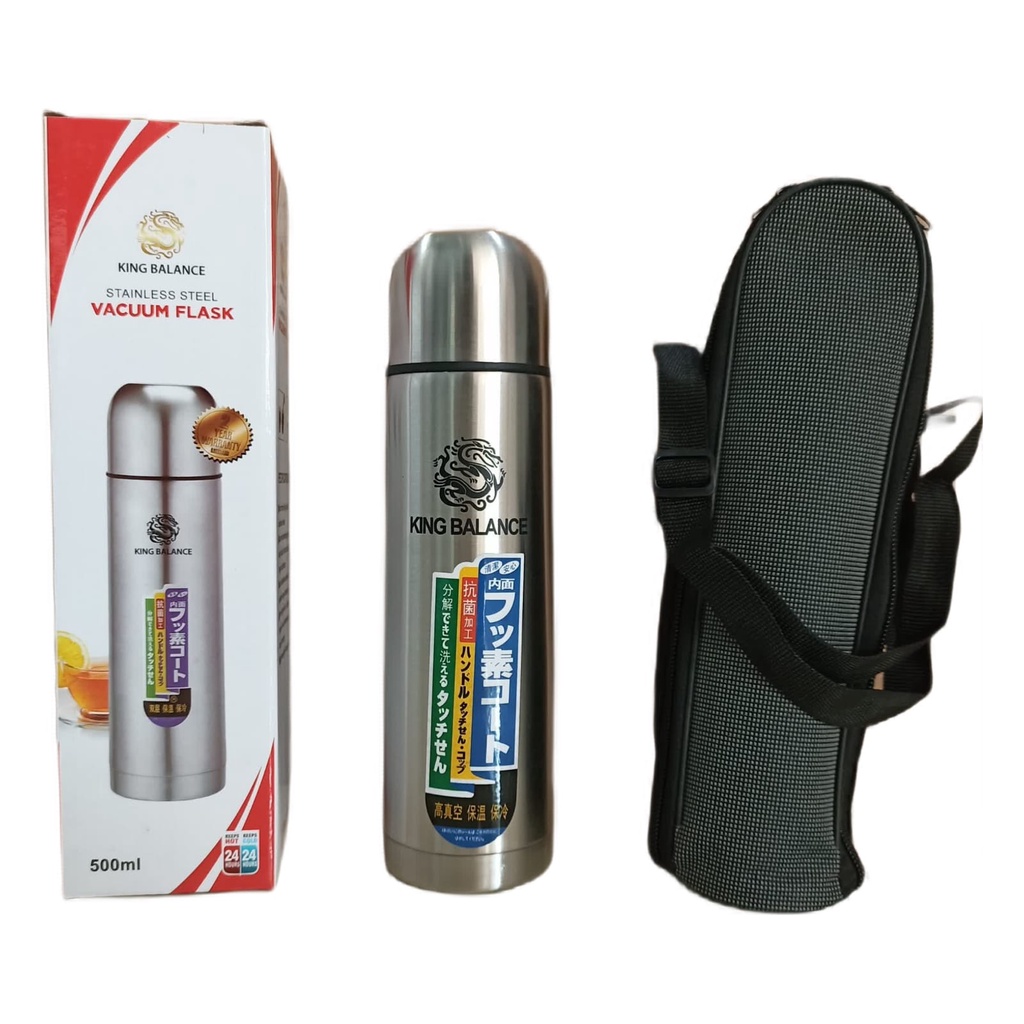 [COD] TERMOS STAINLESS 1 LITER / VACUUM FLASK 1000ML TERMOS TEH KOPI ...