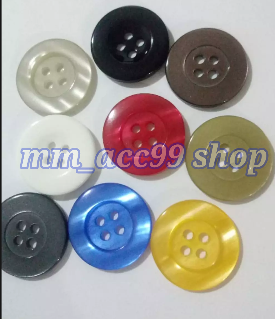 bisa cod kancing celana isi 144 pcs /kancing baju 32L 21MM/ kancing jas ...