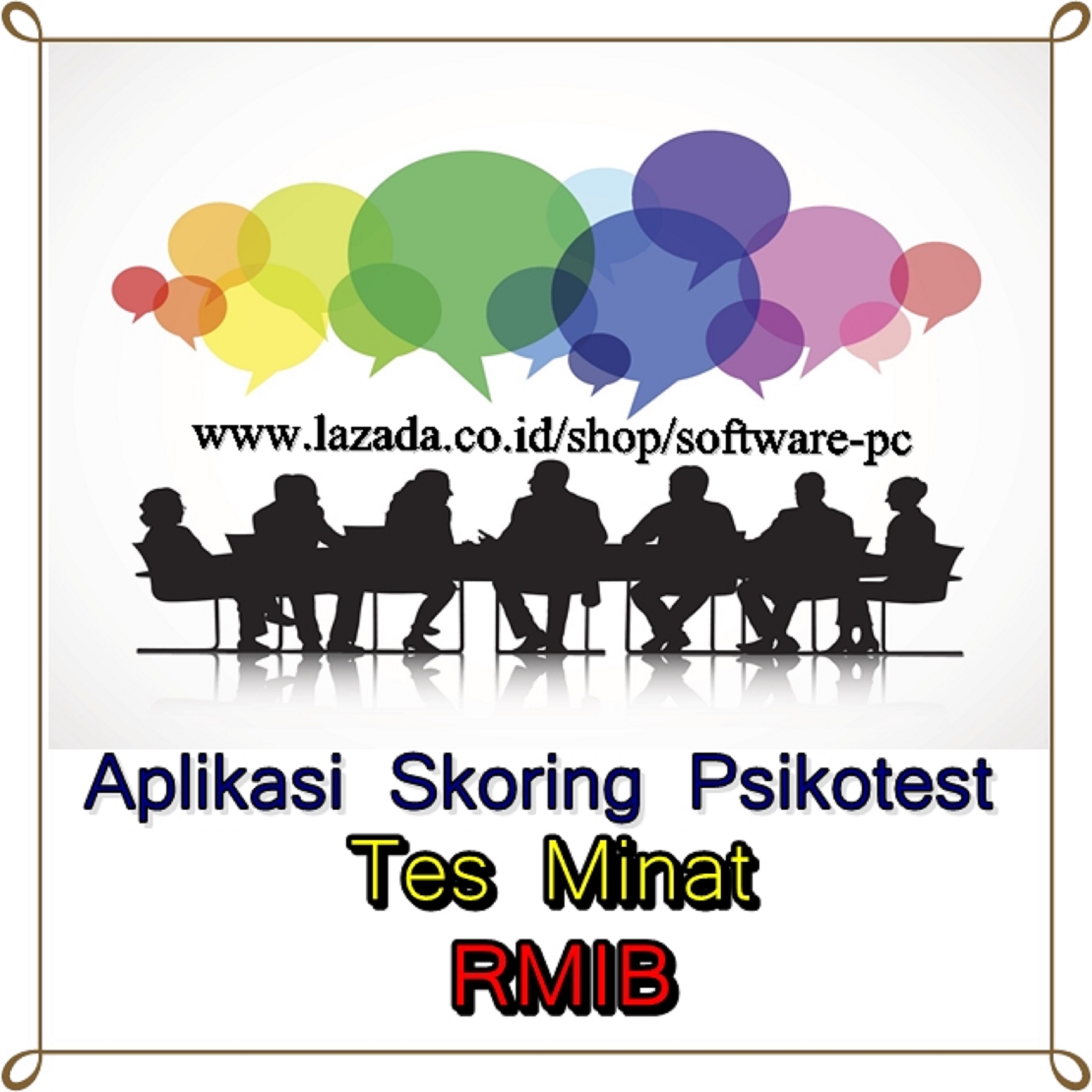 Alat psikotest dan aplikasi skoring RMIB untuk tes minat full version ...