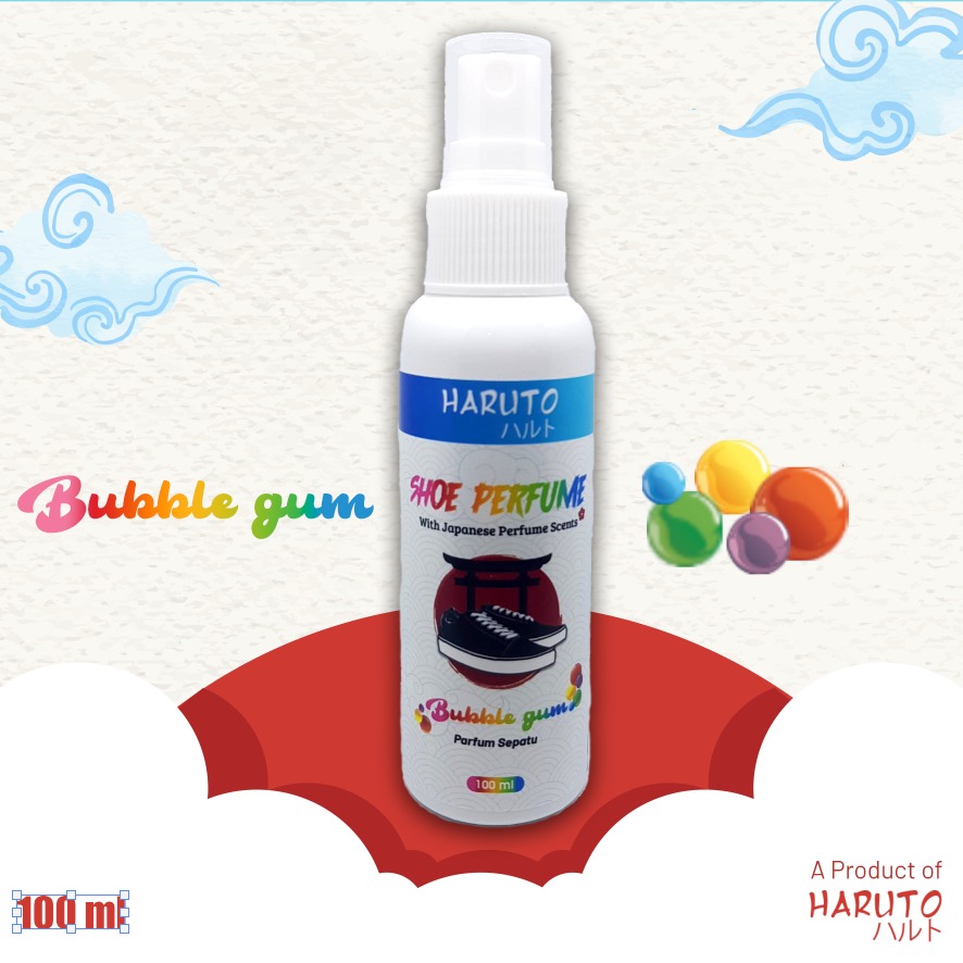 Parfum sepatu Haruto shoe perfume 100ml plus anti bacterial parfum ...