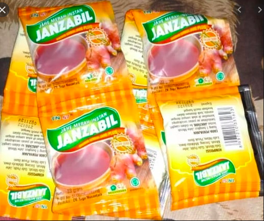 1 Renceng Jahe Merah Super Zanjabil/ Jahe Bubuk saset/ Jahe zanjabil ...