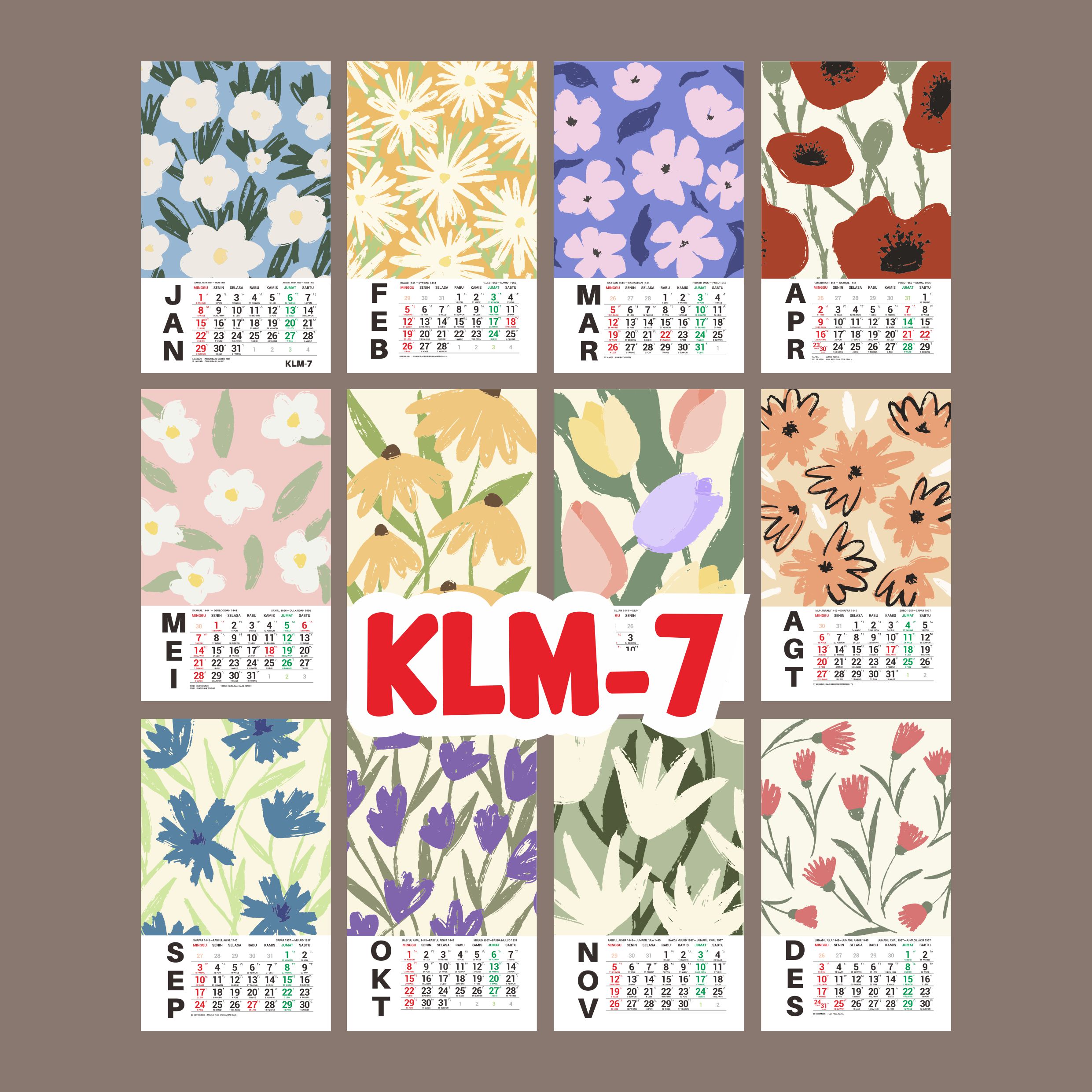 KALENDER MEJA MINI- Kalender meja aesthetic - desk calendar | Lazada ...