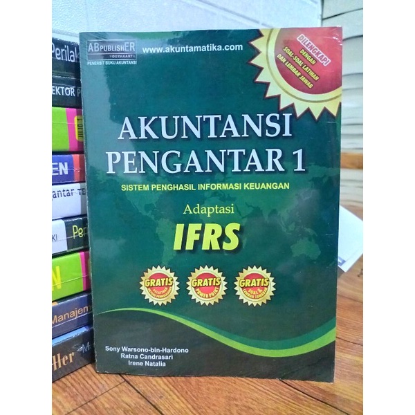 Akuntansi Pengantar 1 Adaptasi IFRS by Sony Warsono | Lazada Indonesia