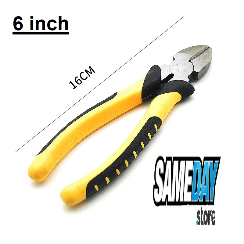 Aneka Macam Tang 6 Inch Tang Kombinasi Potong - Jepit - Buaya - Lancip ...