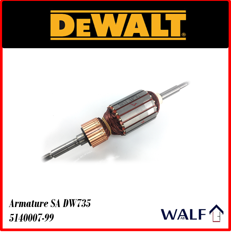 Armature Untuk Mesin Dewalt Dw735 5140007 99 Asli Lazada Indonesia