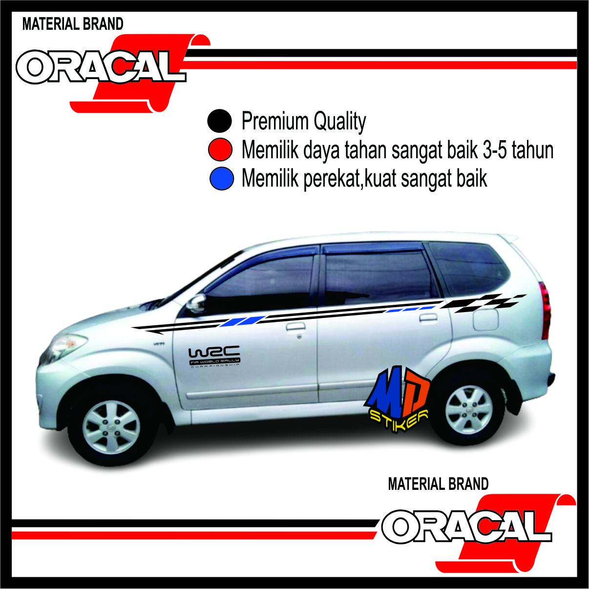 Stiker Mobil Avanza Cutting Sticker Lis Variasi decal Xenia innova ...