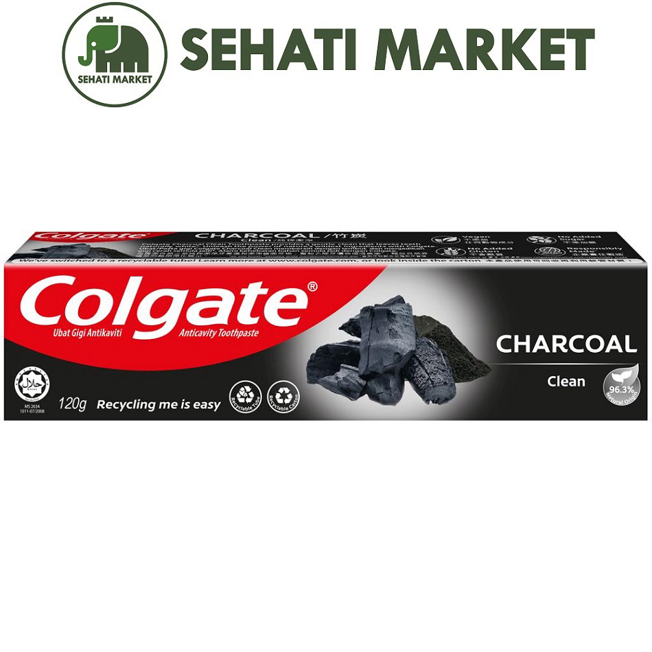 COLGATE TOOTHPASTE ODOL CHARCOAL CLEAN 120g | Lazada Indonesia