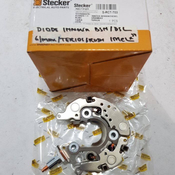 Diode Silicon Dinamo Alternator Rectifier Innova Gran Max Terios Vios ...