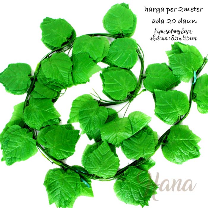 Daun Rambat maple orange / daun maple artificial | Lazada Indonesia