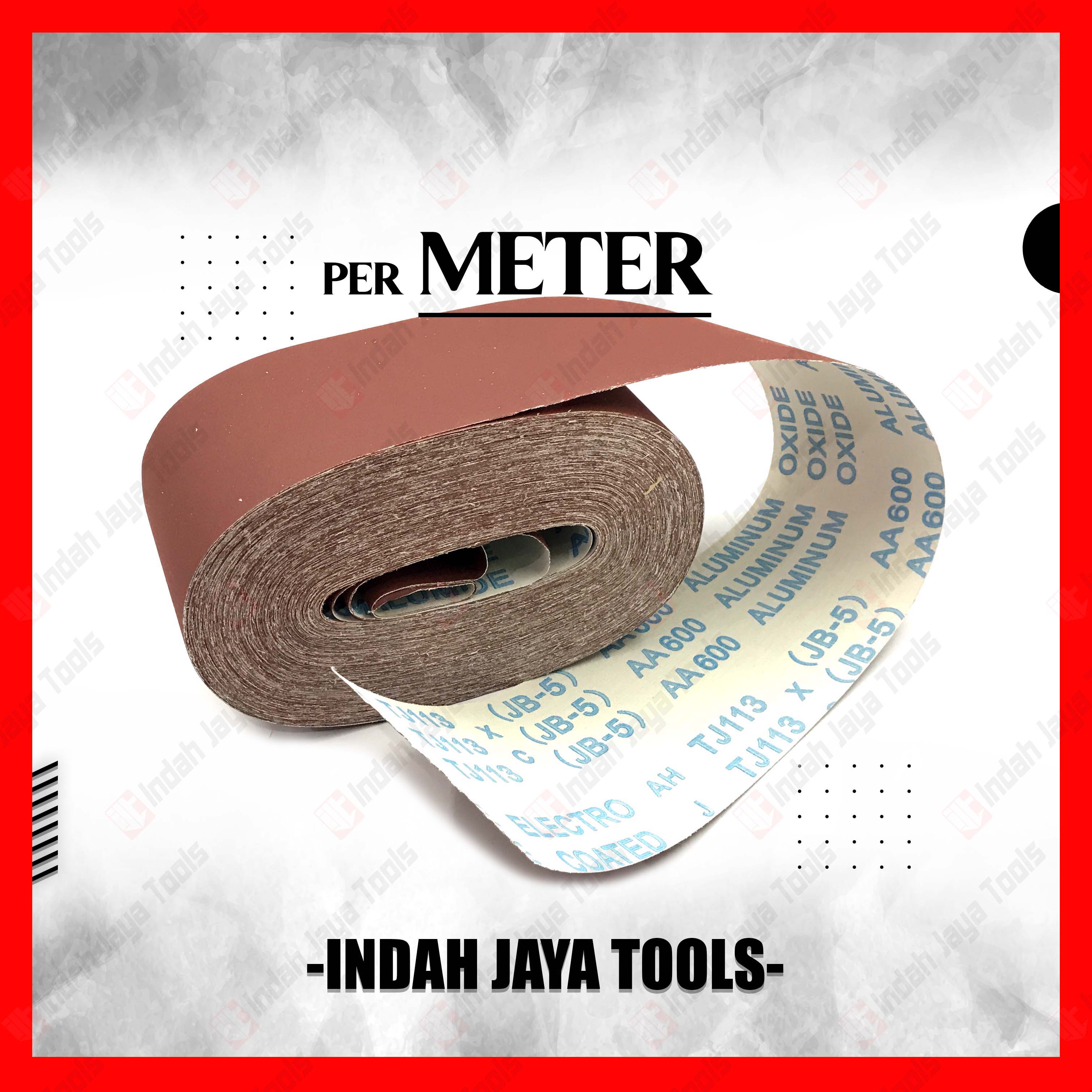 Amplas Roll Grit 600 per Meter - Kertas Kain Hamplas Gosok | Lazada ...