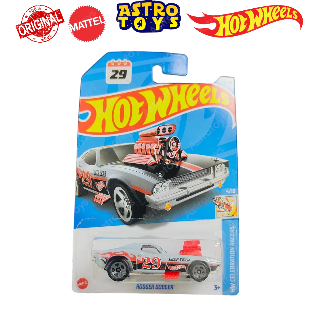 Hot Wheels Basic Rodger Dodger Mobil Balap Sedan Real Car 1:64 - Mainan ...