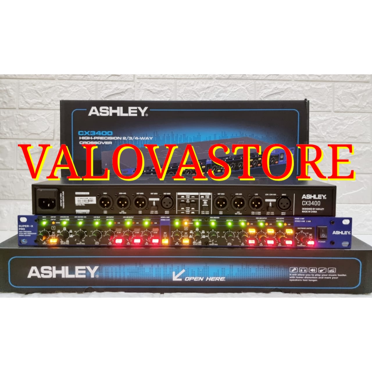 Crossover Ashley CX3400 Original Ashley CX 3400 With Limiters Super X e ...