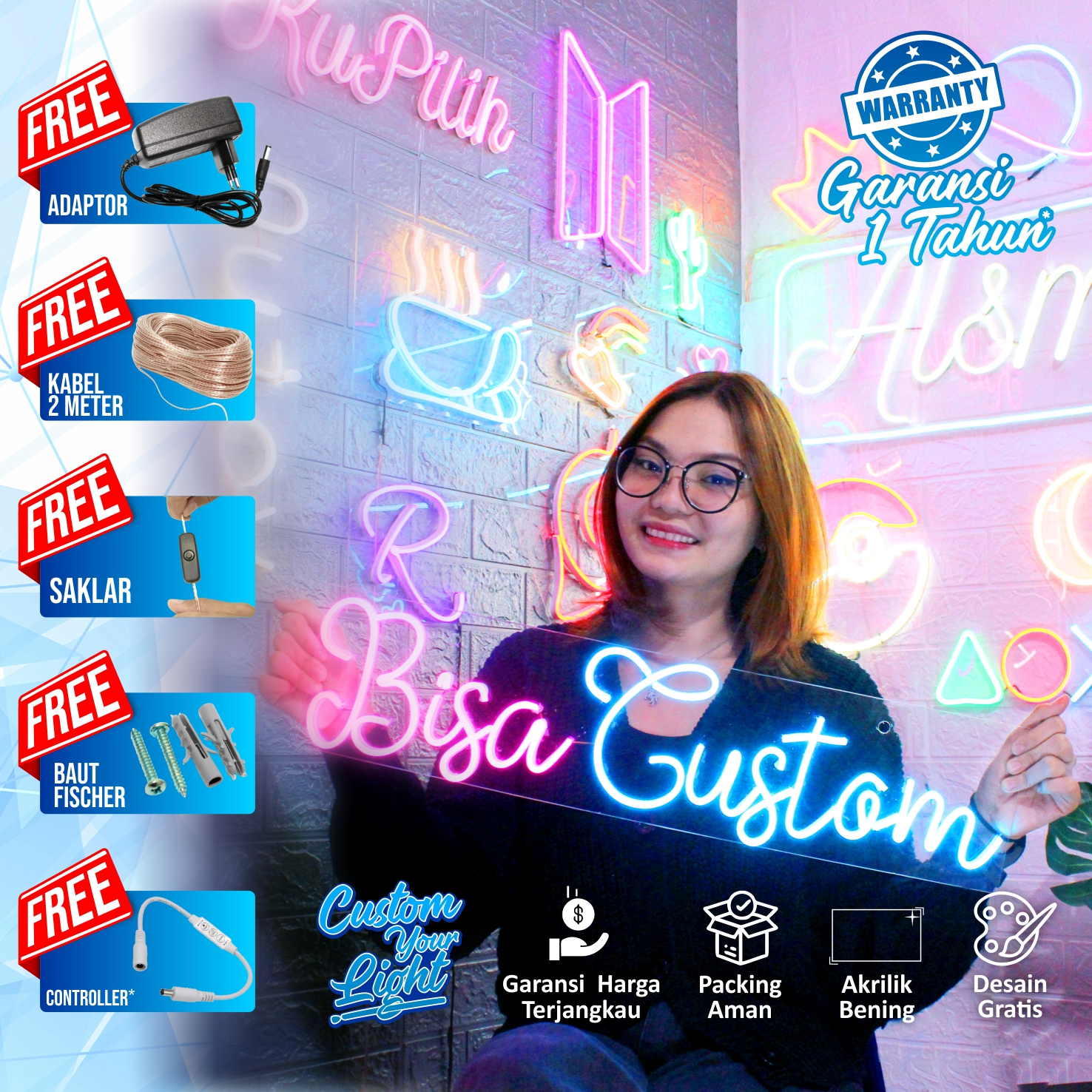 Neon Flex Sign Custom | Lazada Indonesia