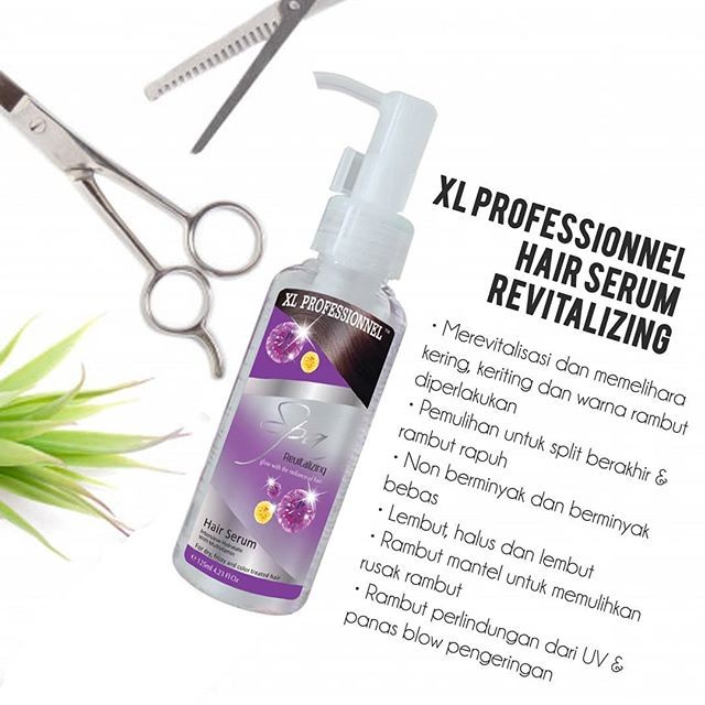 VITAMIN RAMBUT XL PROFESIONAL BPOM 125ML | Lazada Indonesia