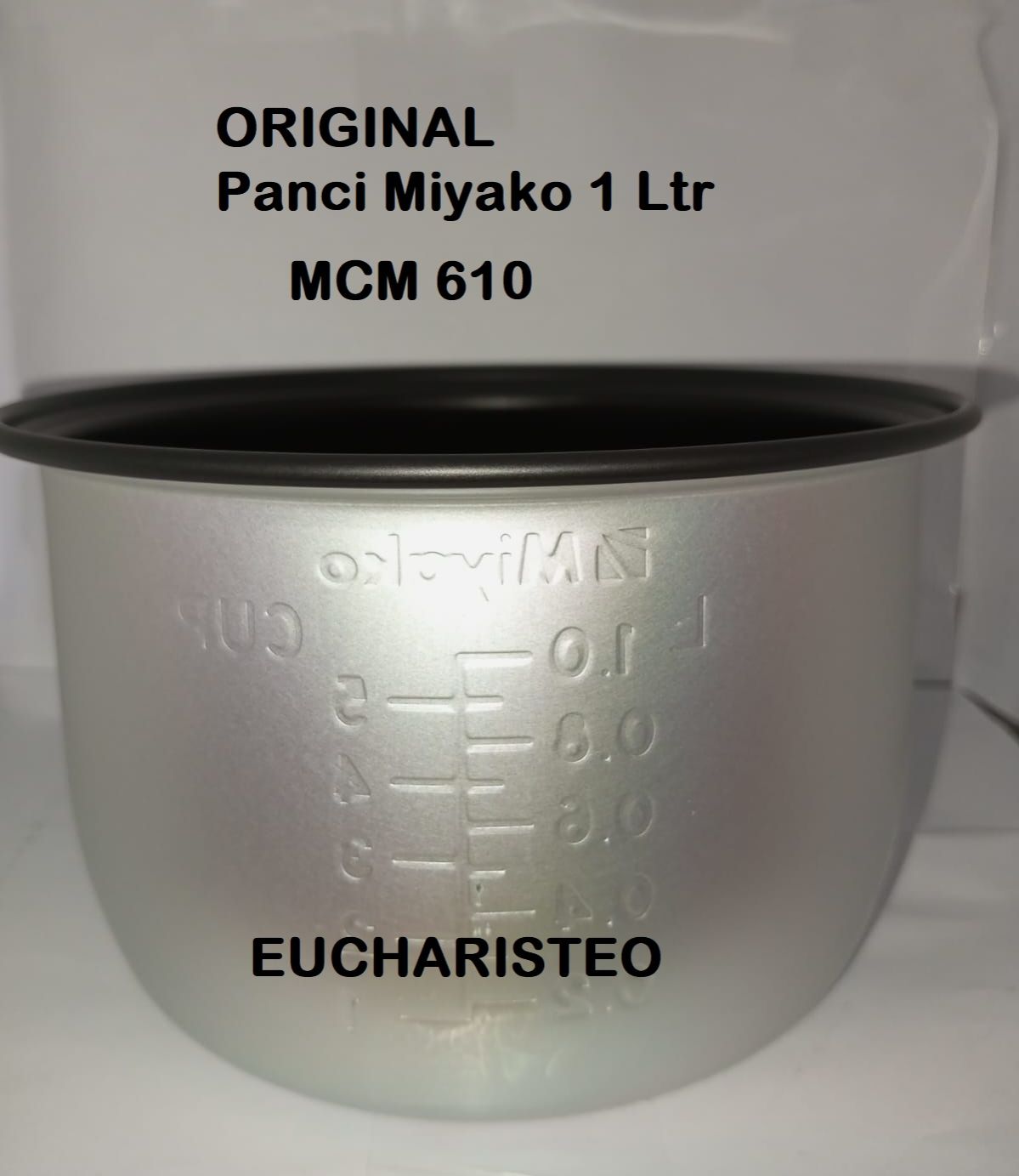 Panci Rice Cooker Miyako 1 Ltr MCM 610 ORIGINAL | Lazada Indonesia