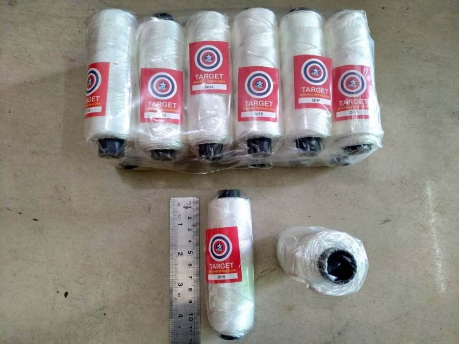 Benang Tukang Bangunan Nilon Nylon D-15 / Benang Katun Sipatan / Benang ...