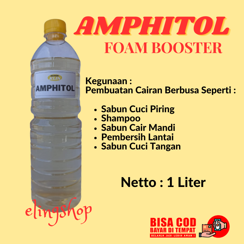 Amphitol Ampitol Foam Booster Penambah Busa 1 Liter | Lazada Indonesia