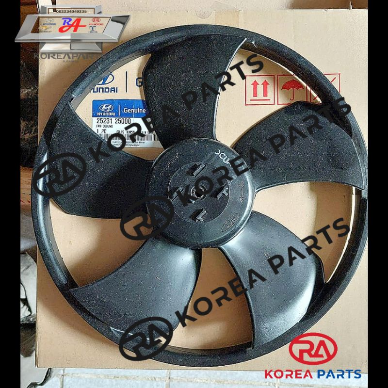Fan Cooling Kipas Radiator Hyundai Verna Avega New Accent Excel 2 Ori ...