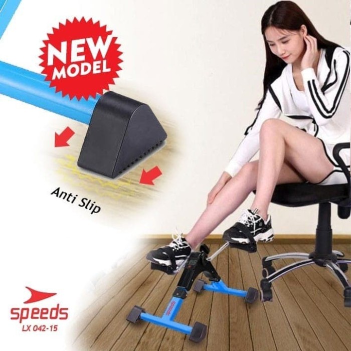 Sepeda Statis Home Gym Alat Terapi Stroke Latih Kaki Lansia 042-15 ...
