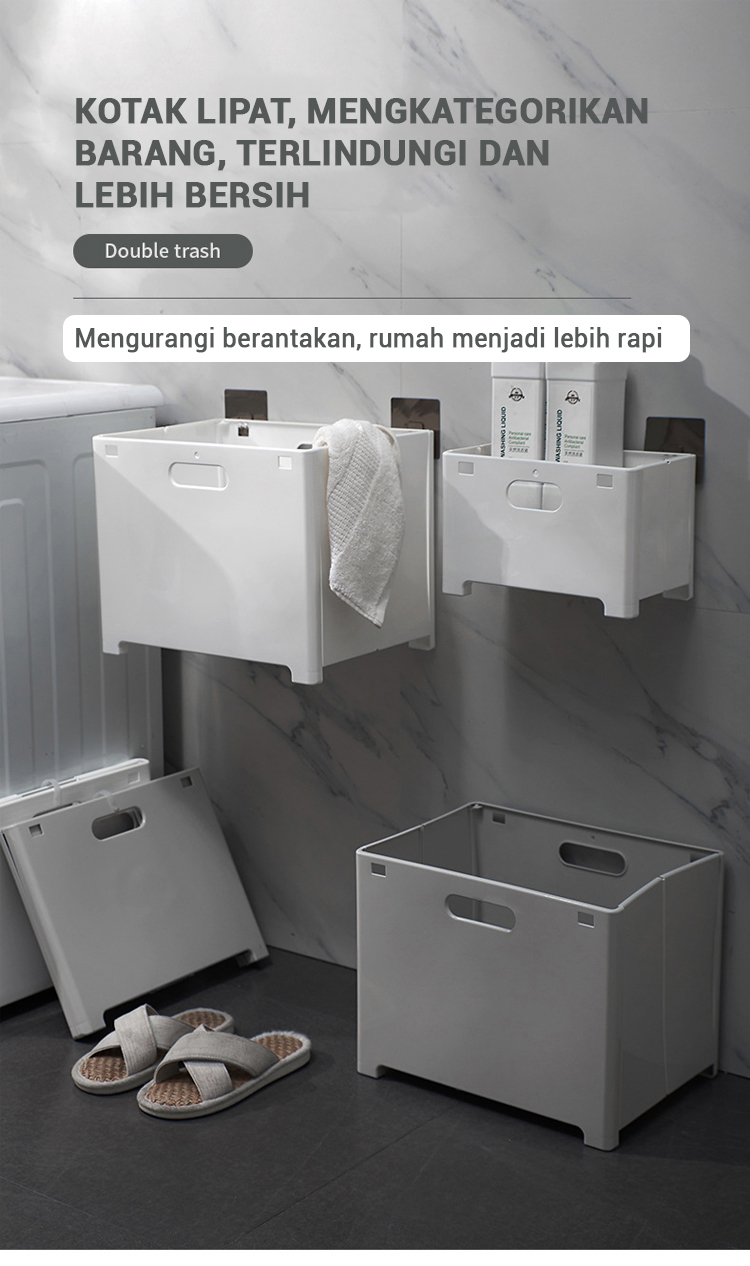 Kotak Lipat / Storage Box Lipat / Folding Container Box / Box Serbaguna ...