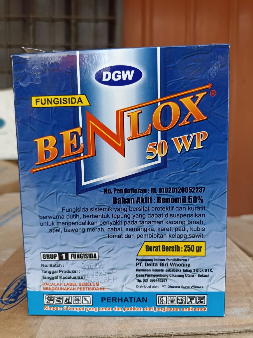 BENLOX 50 WP 250 GRAM pengendali jamur pada tanaman | Lazada Indonesia