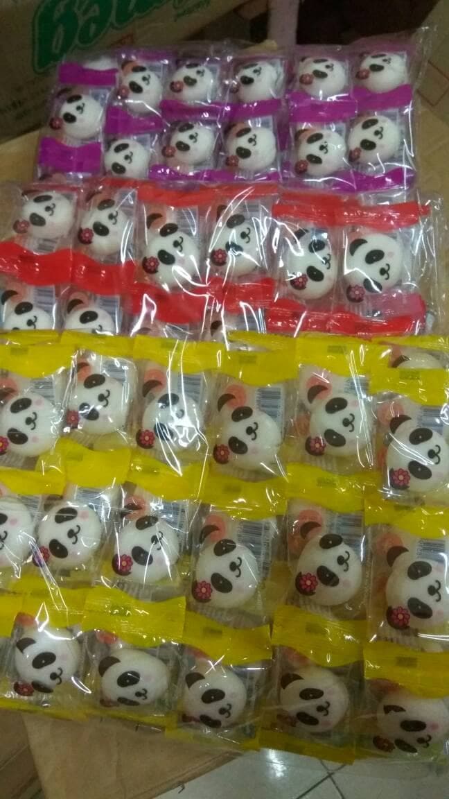 Marshmallow Panda Cemilan Ringan Manis Sangat Cocok Disajikan Dengan ...